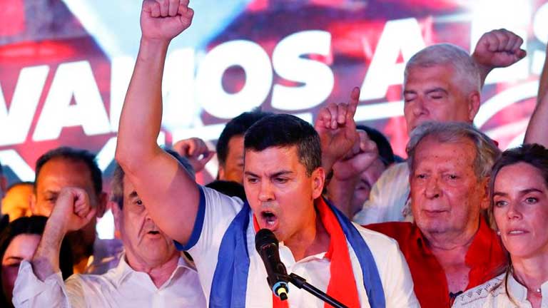 Santiago Peña es elegido presidente de Paraguay | abril 2026